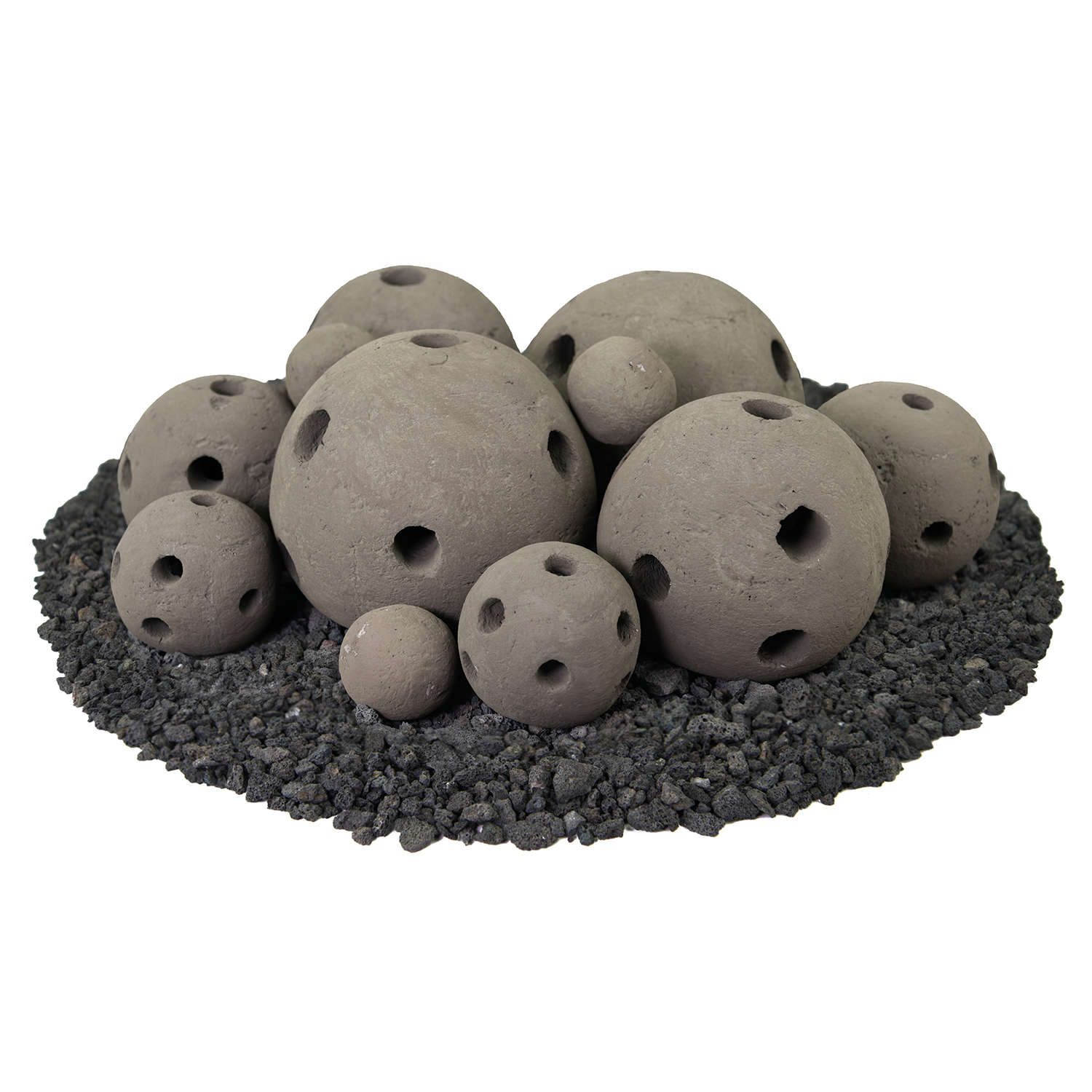 Hollow Ceramic Fire Balls | Fire Pit Essentials