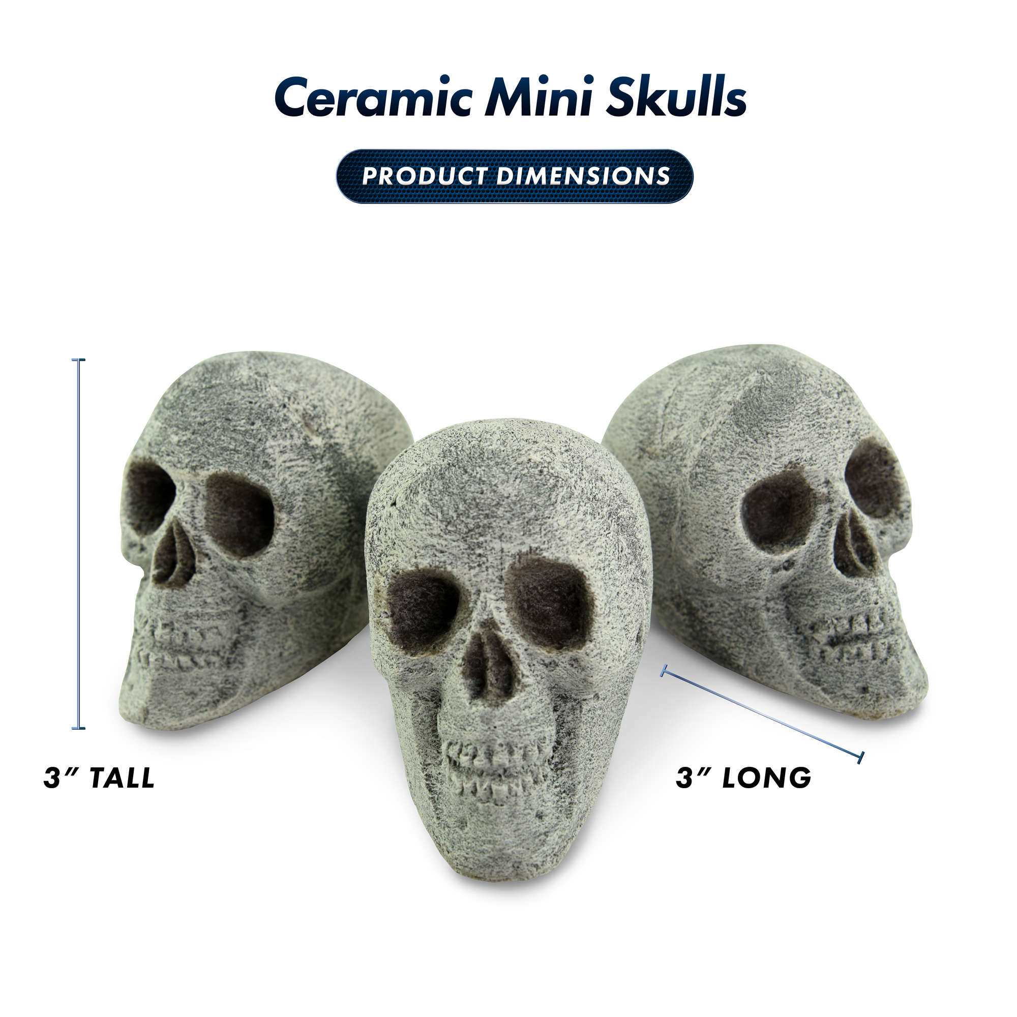 Ceramic Skulls | Fire Pit Essentials